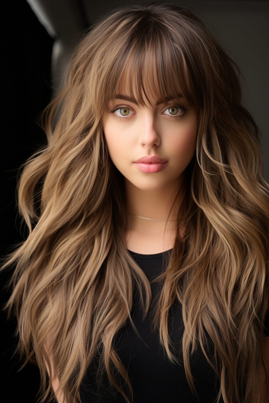 60 Long Hair with Bangs - Timeless Styles for All Fashion Enthusiast
