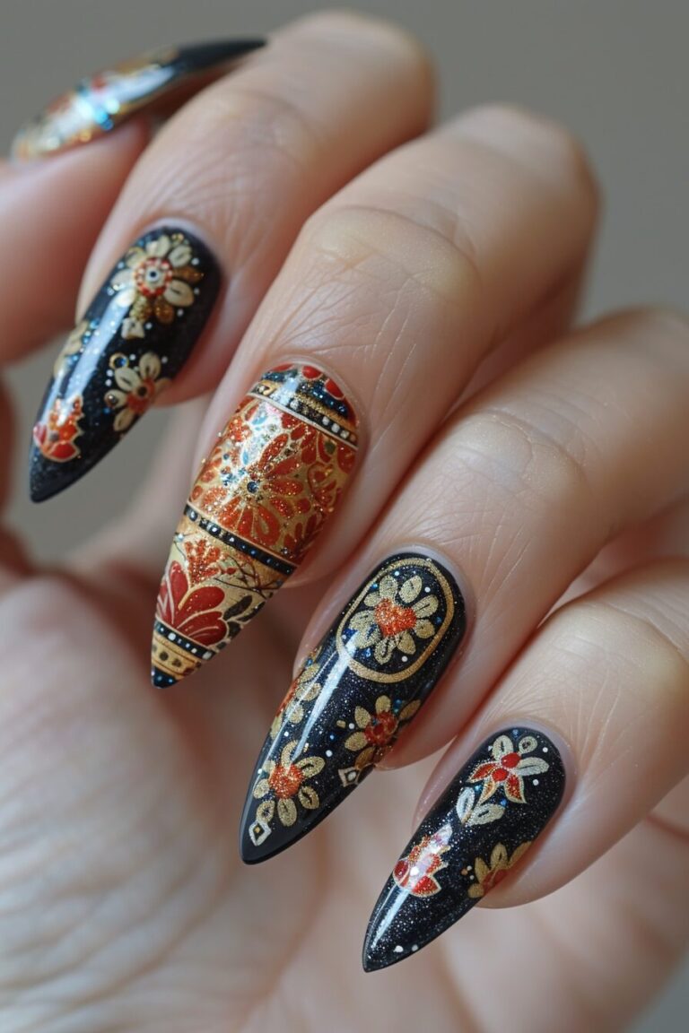 50 Greece Nail Designs: Elevate Your Look with Mediterranean Flair in ...