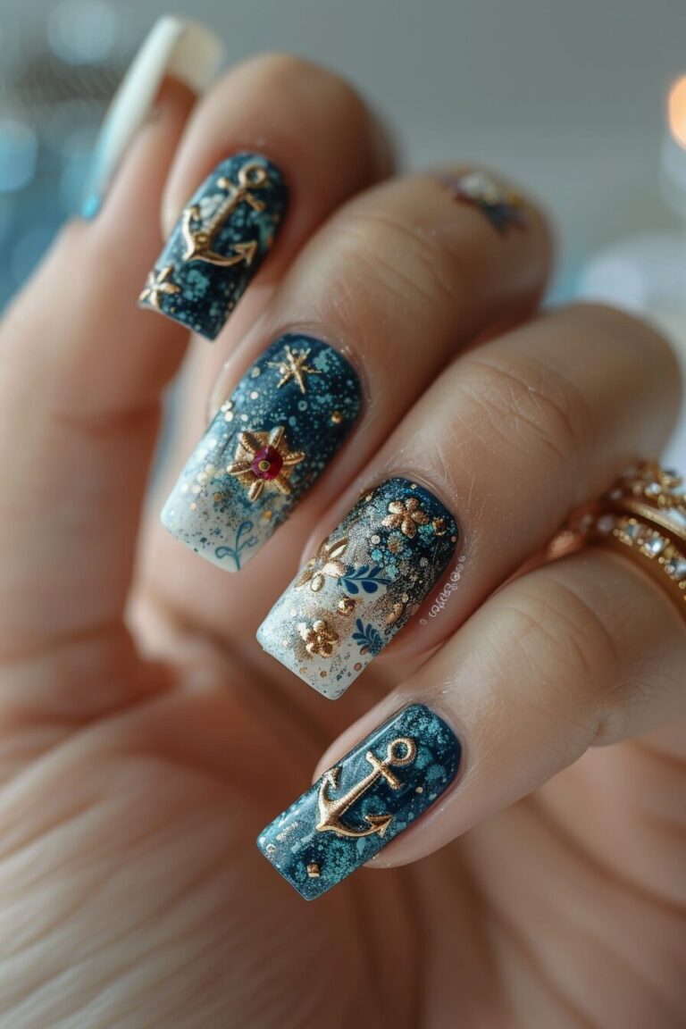 50 Greek Nail Designs to Transform Your Manicure In 2024 – Latest ...