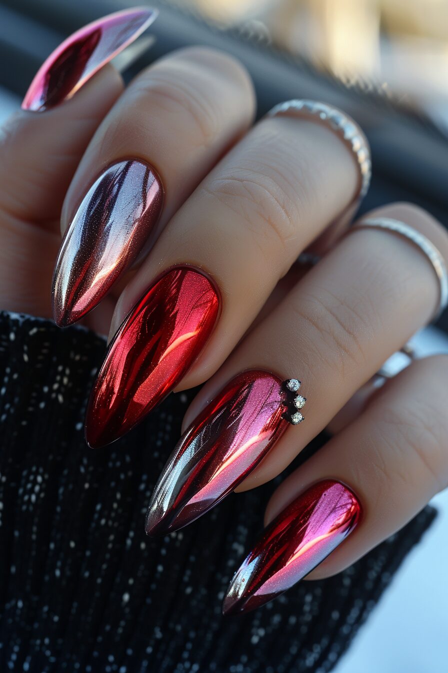 60+ Glamorous Chrome Nails Designs For a Shinning 2024 - Latest ...