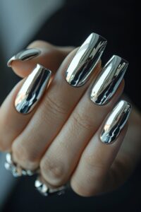 60+ Glamorous Chrome Nails Designs For a Shinning 2024 – Latest ...