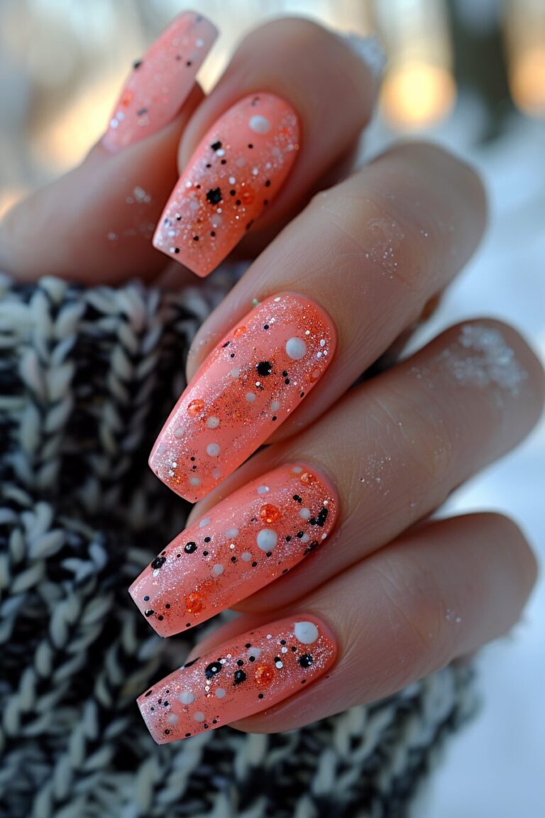50 Coral Nail Designs for a Trendy Look in 2024 – Latest & Trendy Nail ...