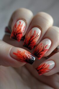50 Gorgeous Red Nails Ideas to Transform Your Look In 2024(With DIY ...