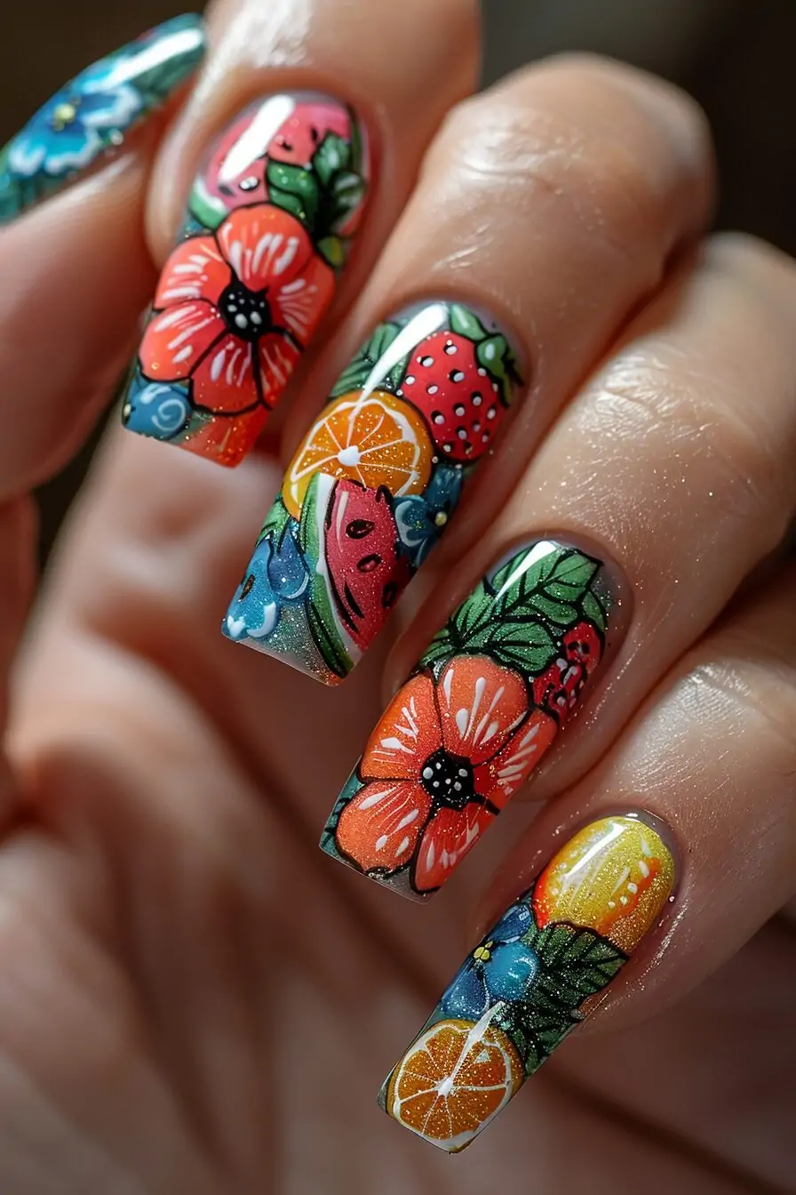 50 Greece Nail Designs: Elevate Your Look with Mediterranean Flair in ...