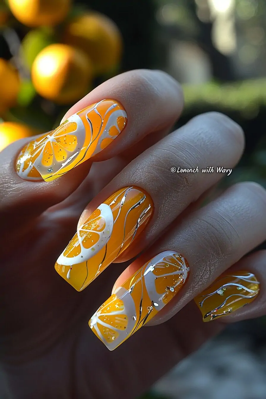 50 Lemon Nails for a Bright and Cheerful Look In 2024 – Latest & Trendy ...