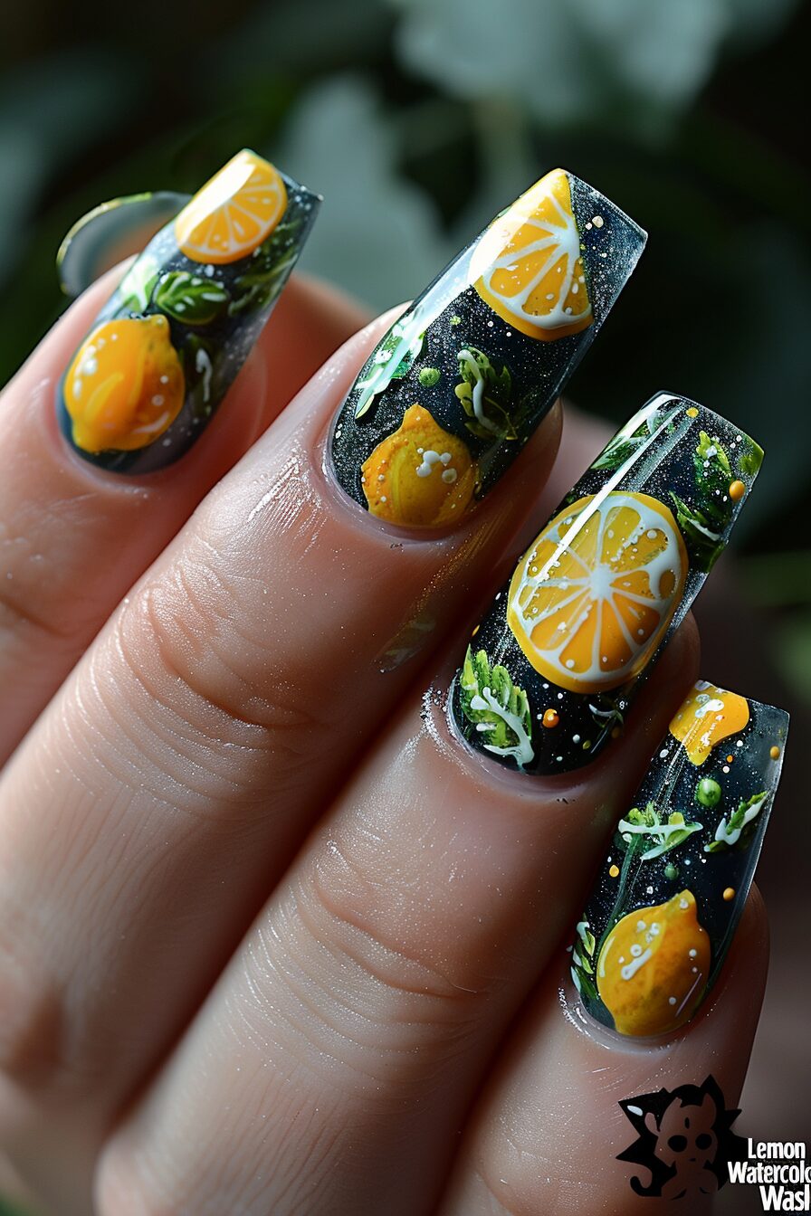50 Lemon Nails for a Bright and Cheerful Look In 2024 - Latest & Trendy ...