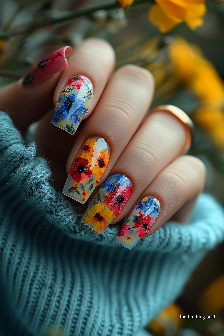 45+ Fun & Flirty Spring Nails in 2024 - Latest & Trendy Nail Designs