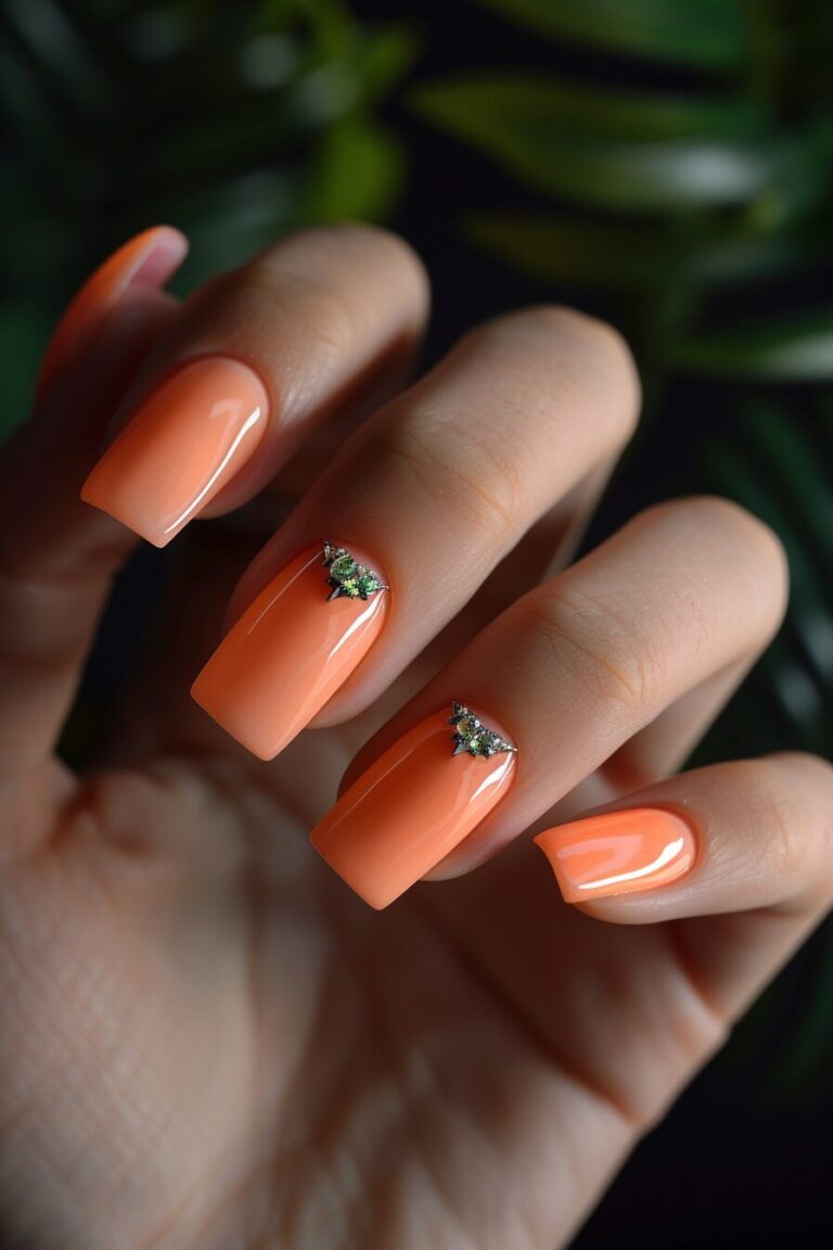 50 Coral Nail Designs for a Trendy Look in 2024 - Latest & Trendy Nail ...