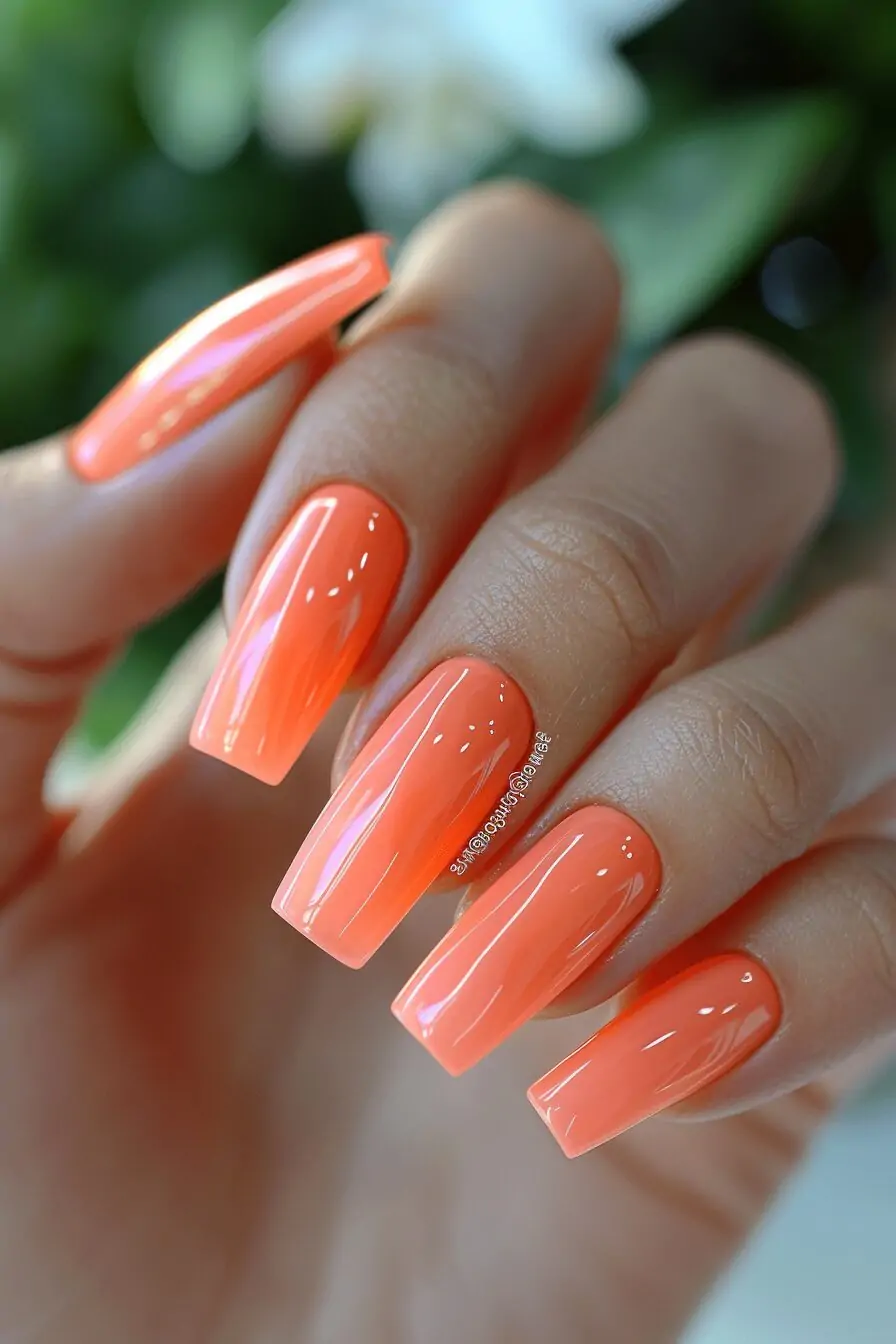 50 Coral Nail Designs for a Trendy Look in 2024 – Latest & Trendy Nail ...