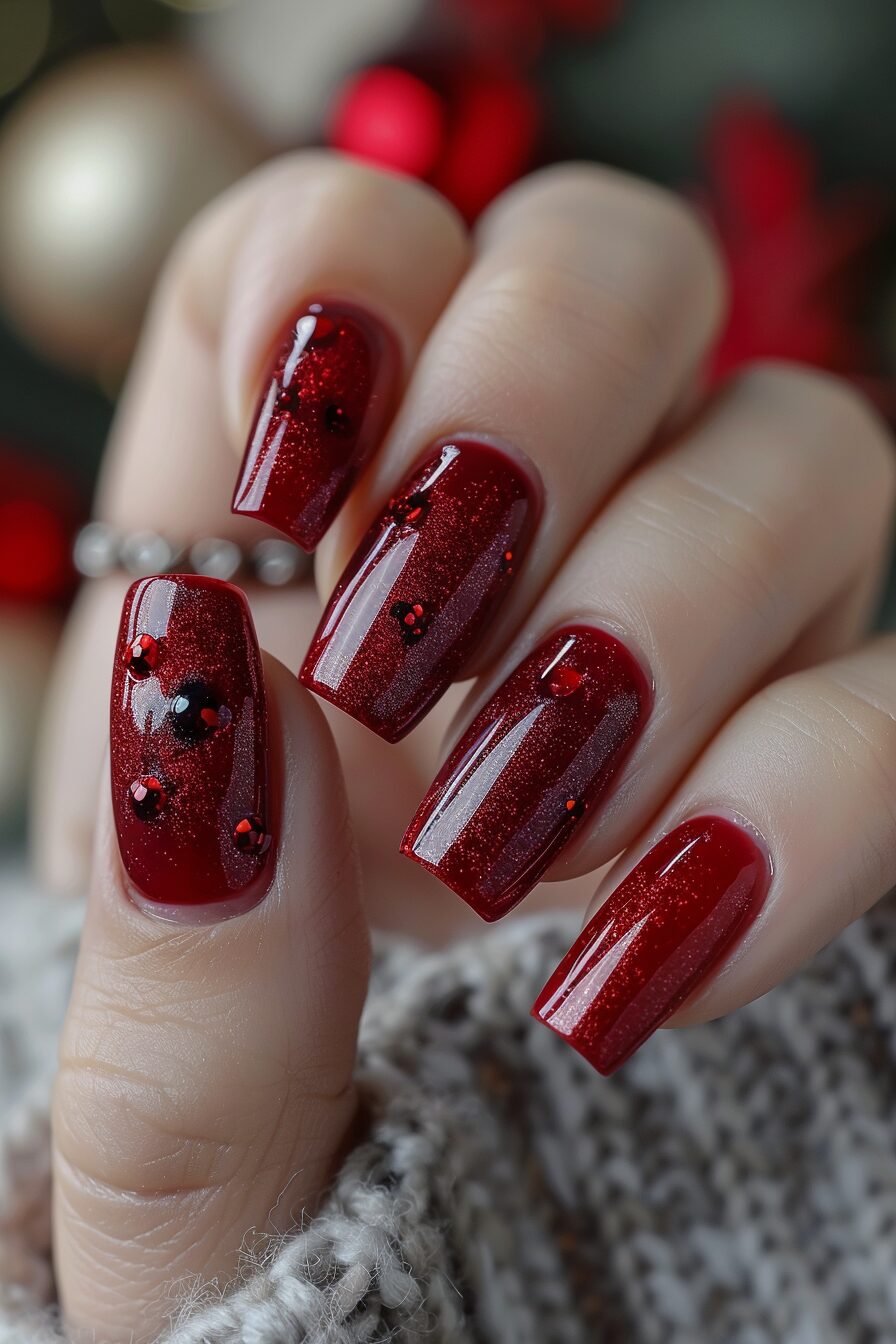 50 Gorgeous Red Nails Ideas to Transform Your Look In 2024(With DIY ...