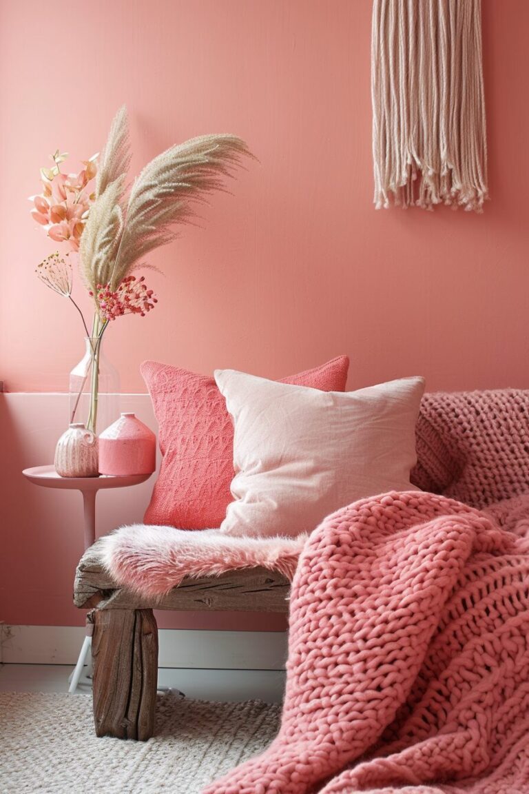 50 Modern Pink Room & Interior Design For 2024 With DIY Tips – Latest ...