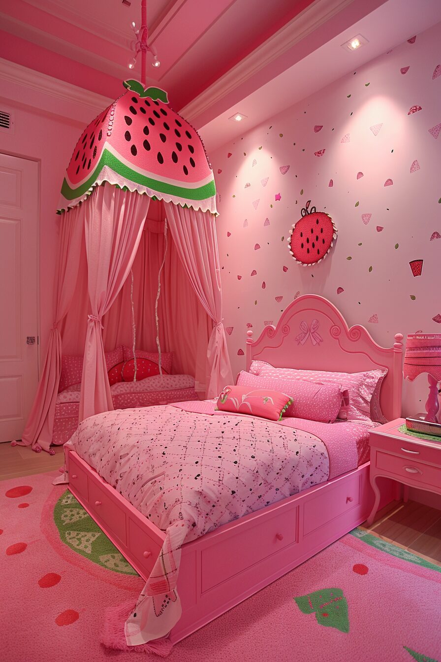 50 Modern Pink Room & Interior Design For 2024 With DIY Tips - Latest ...