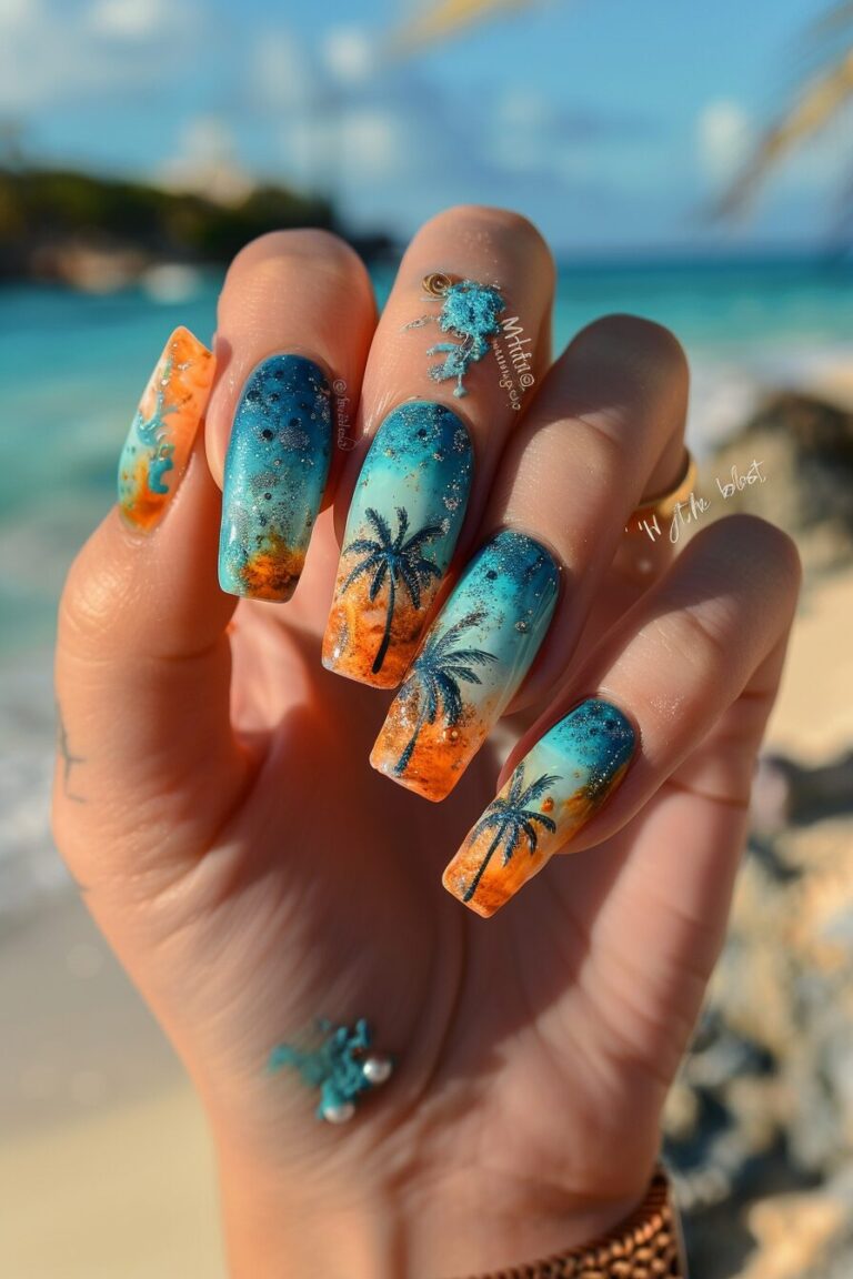 Ibiza Vibes All Season: 50 Summer-Inspired Ibiza Nails Designs – Latest ...