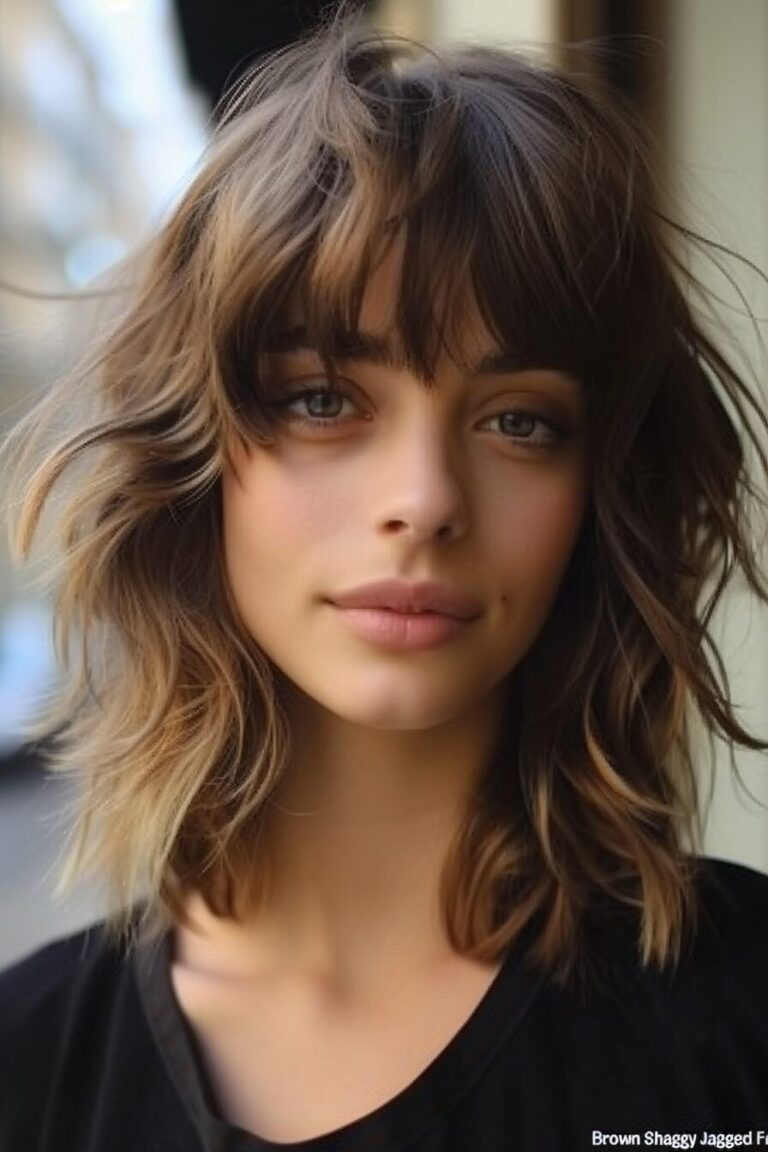 50 Shaggy Bob Hairstyles: Effortless Texture & Timeless Cool In 2024 ...