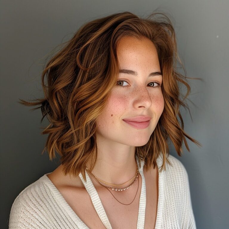 80 Medium Layered Haircuts for All Face Shapes, Hair Types, and Colors ...