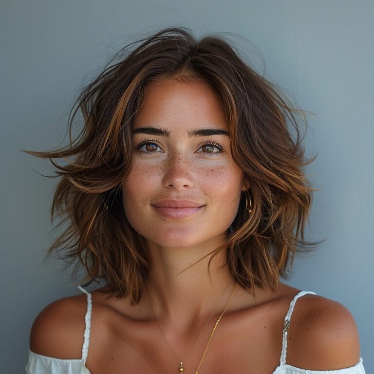 80 Flattering Medium Hairstyles for Women by Face Shape Trending In ...