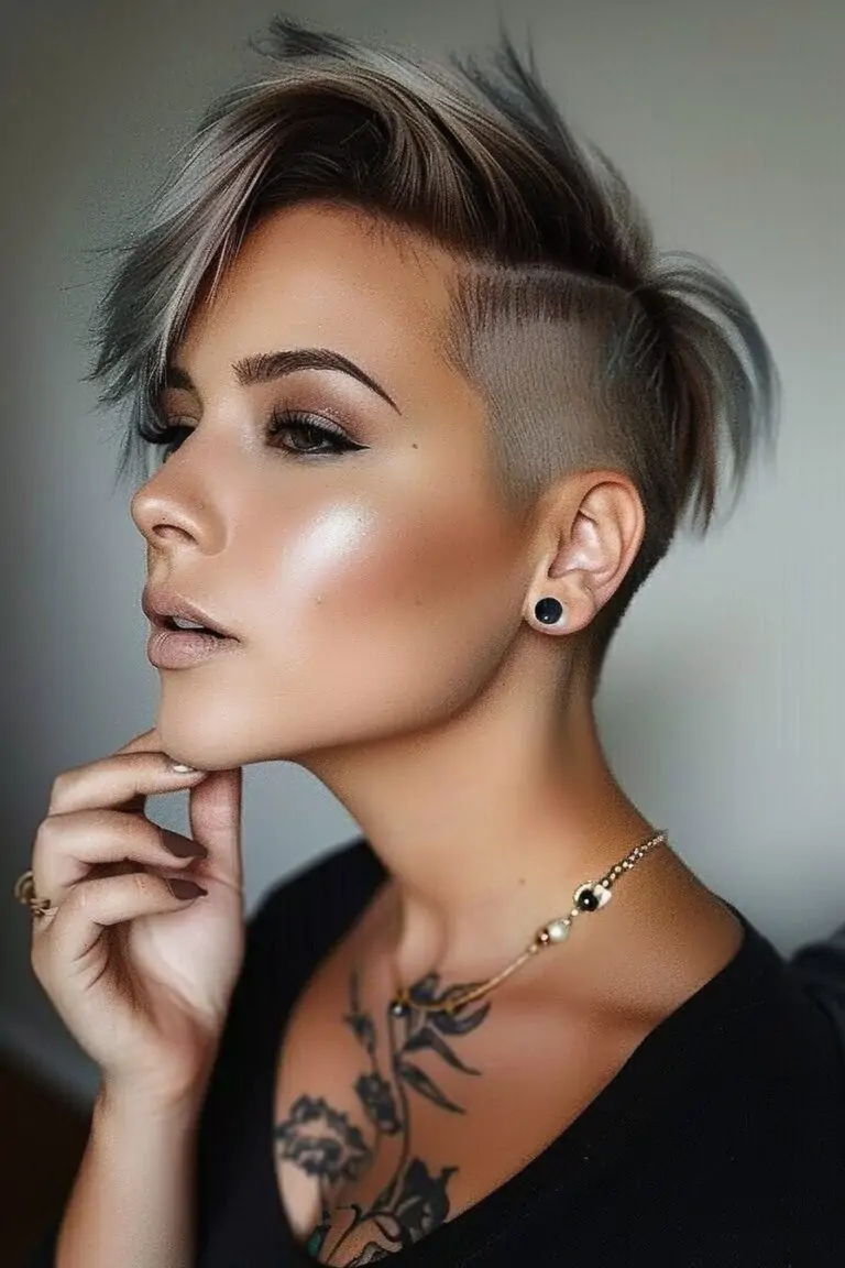 60 Undercut Women Hairstyles Trending In 2024 According To All Face ...