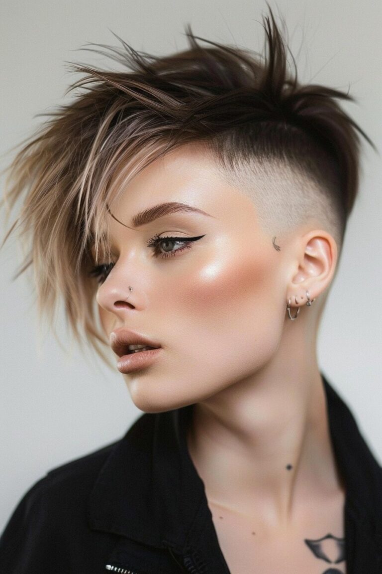 60 Undercut Women Hairstyles Trending In 2024 According To All Face ...