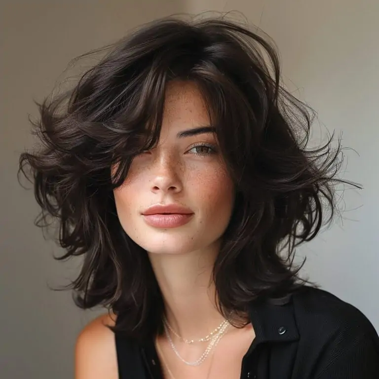 80 Medium Layered Haircuts for All Face Shapes, Hair Types, and Colors ...