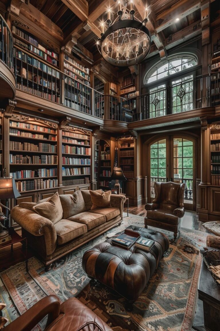 80 Inspiring Library Room Ideas for Every Home - Latest & Trendy Nail ...