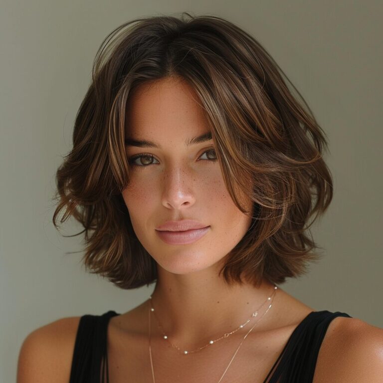 80 Medium Layered Haircuts for All Face Shapes, Hair Types, and Colors ...