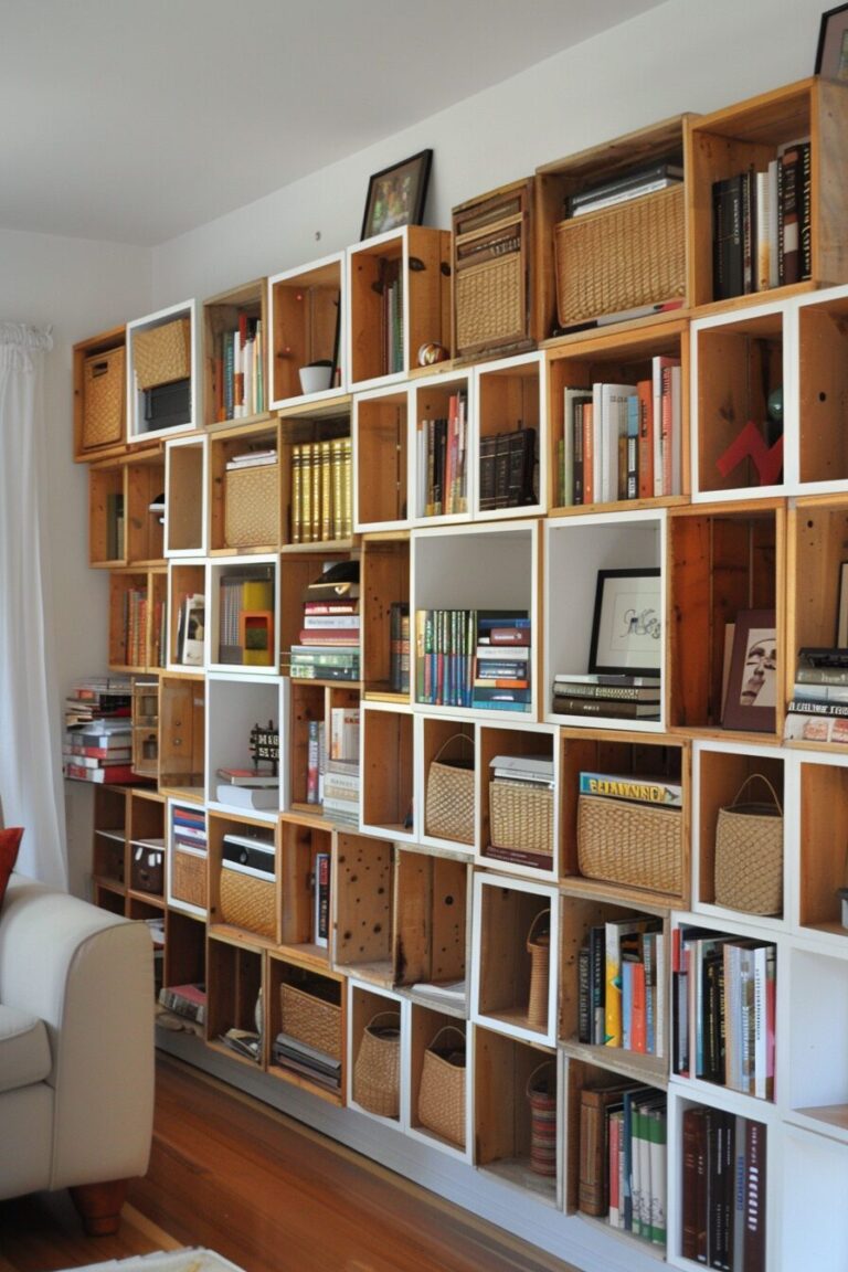 55 DIY Library Wall: Book Lovers' Dream Come True - Latest & Trendy ...