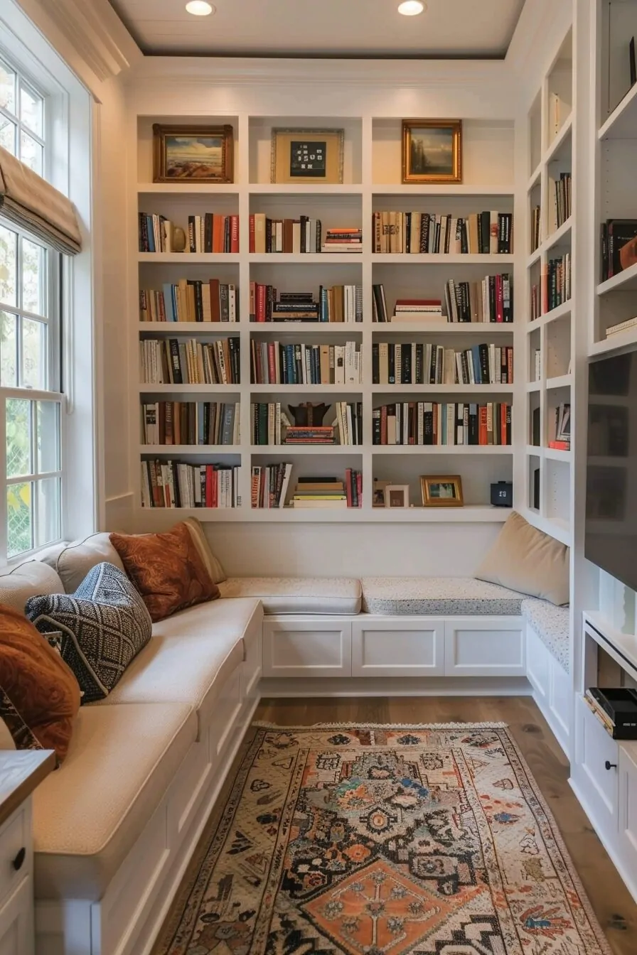 55 DIY Library Wall: Book Lovers' Dream Come True - Latest & Trendy ...