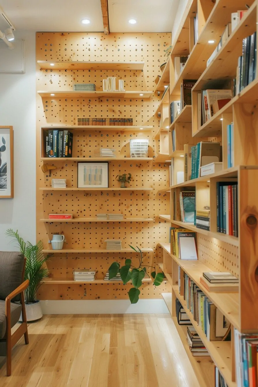 55 DIY Library Wall: Book Lovers' Dream Come True - Latest & Trendy ...