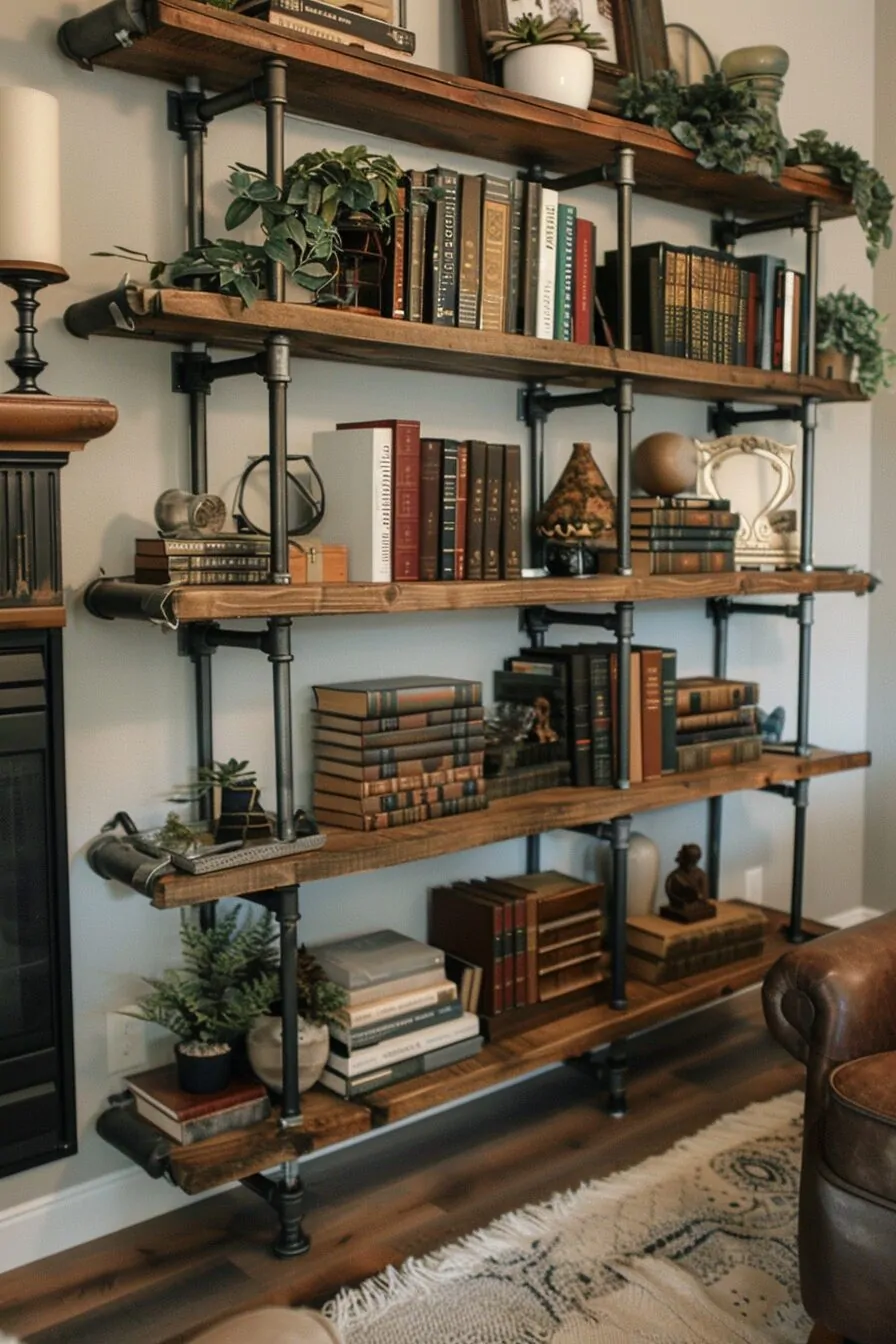 55 DIY Library Wall: Book Lovers' Dream Come True - Latest & Trendy ...