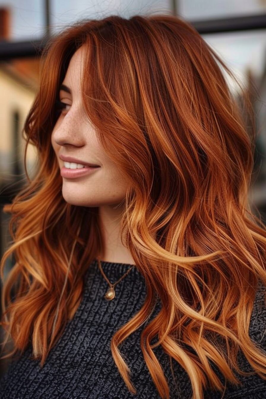 50 Auburn Hair Color - Latest & Trendy Nail Designs