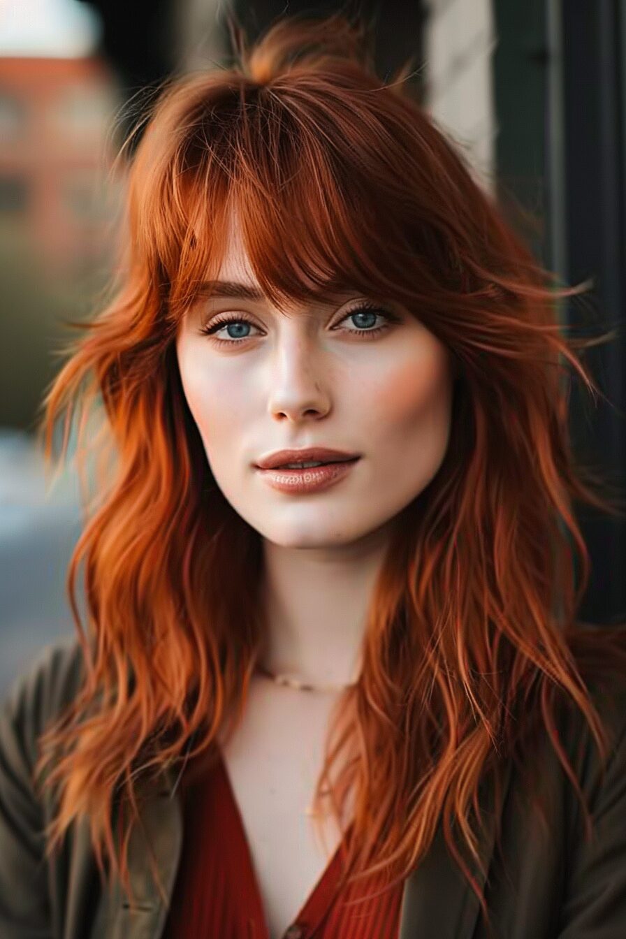 50 Auburn Hair Color - Latest & Trendy Nail Designs
