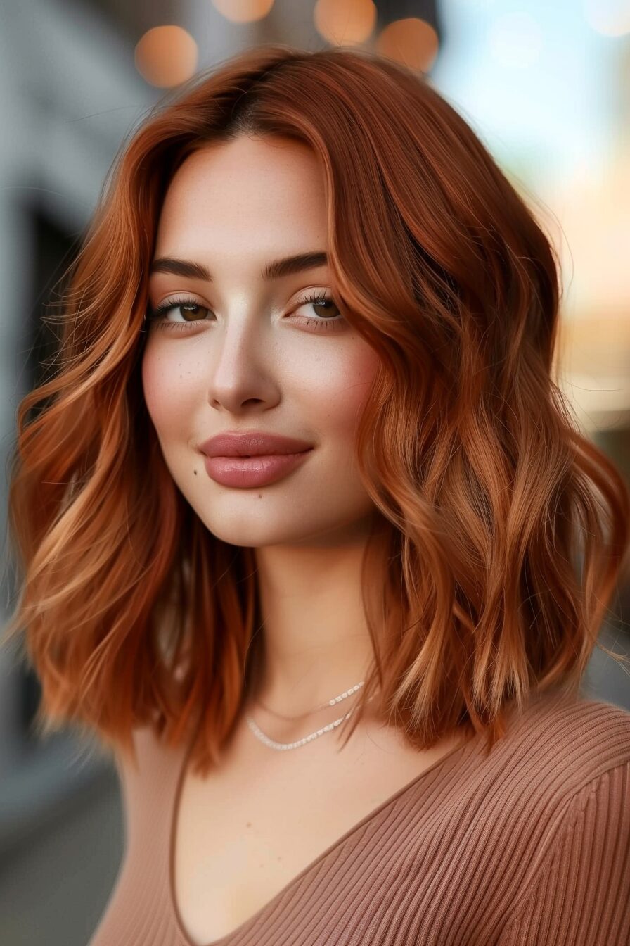 50 Auburn Hair Color - Latest & Trendy Nail Designs