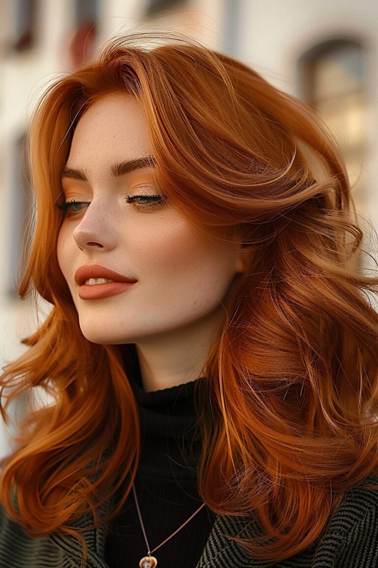 50 Auburn Hair Color - Latest & Trendy Nail Designs