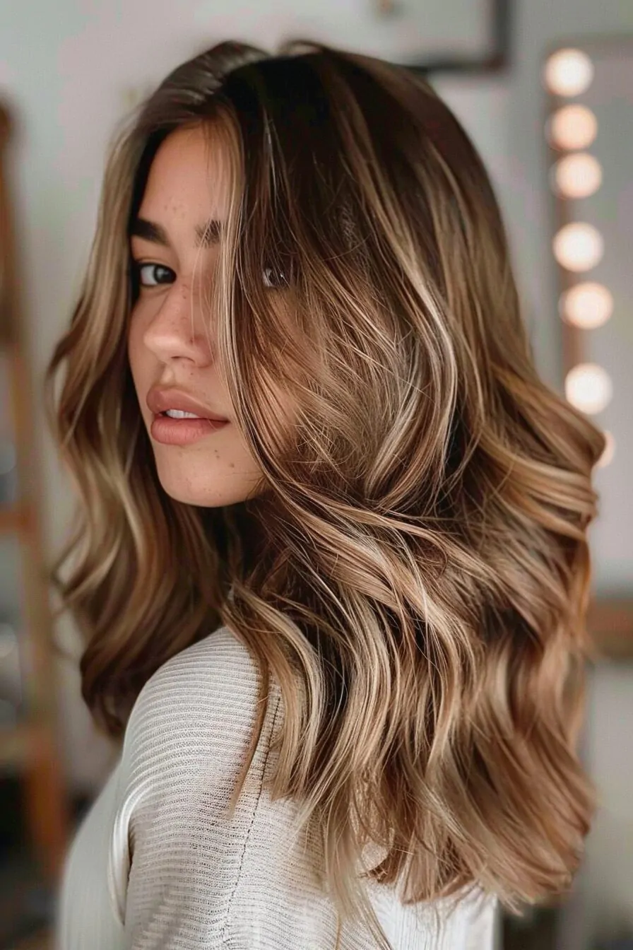 50 Ideas for Light Brown Hair with Highlights and Lowlights Trending In ...