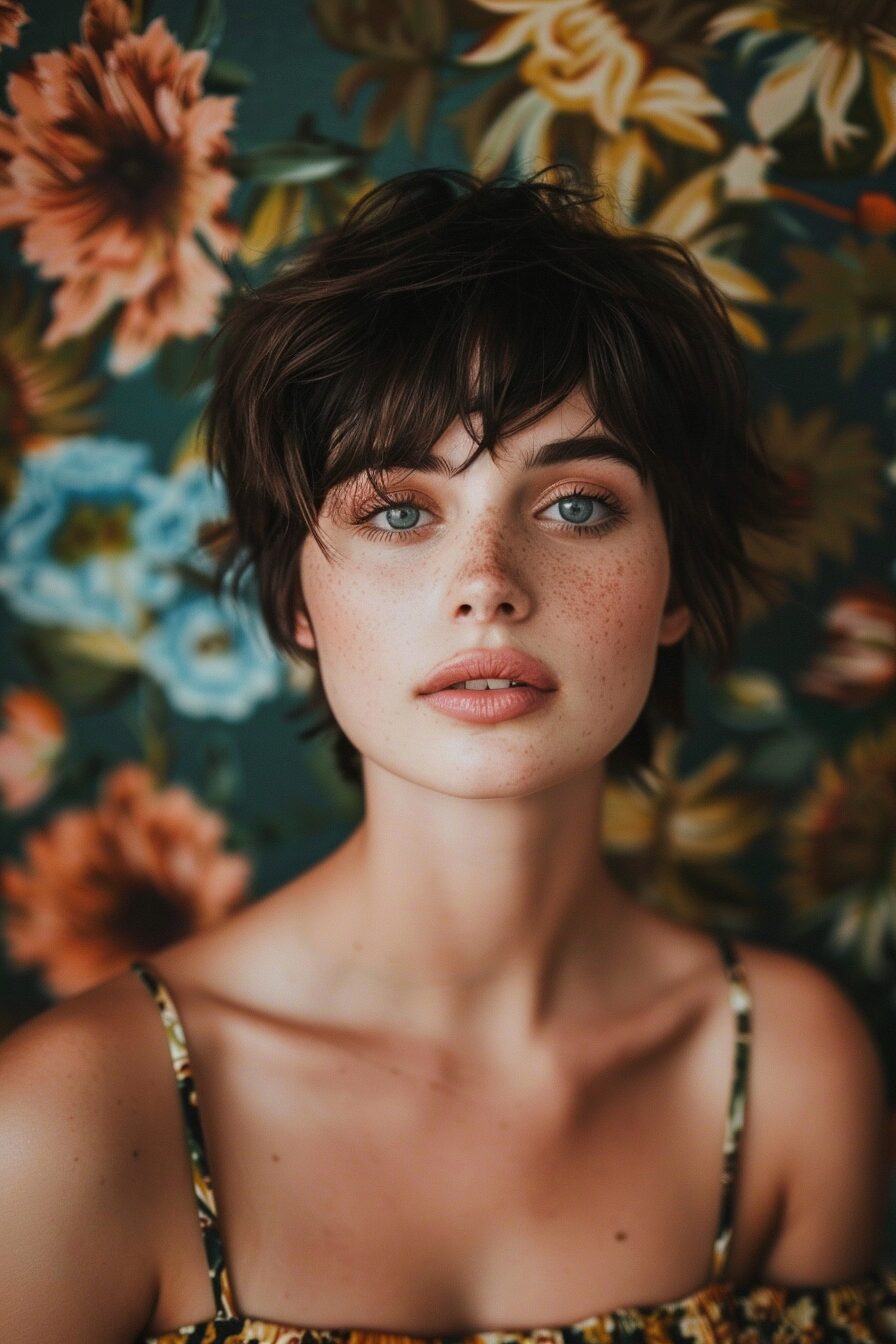 50 Short Hair with Bangs Hairstyles Trending In 2025 - Latest & Trendy ...