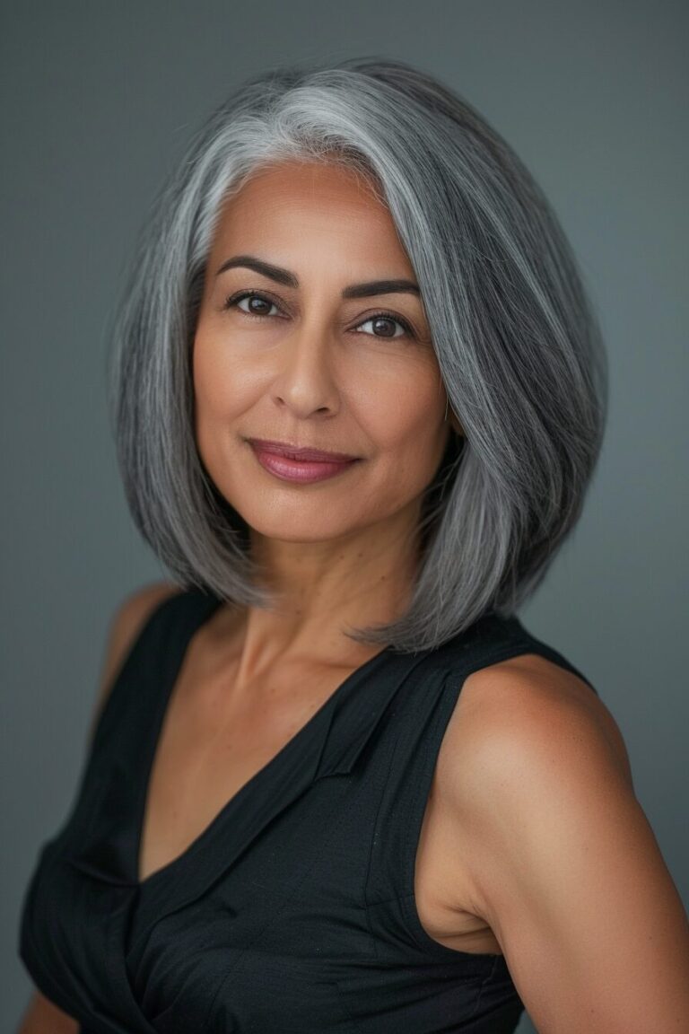 50 Gorgeous Gray Hair Styles to Inspire Your Next Chop – Latest ...