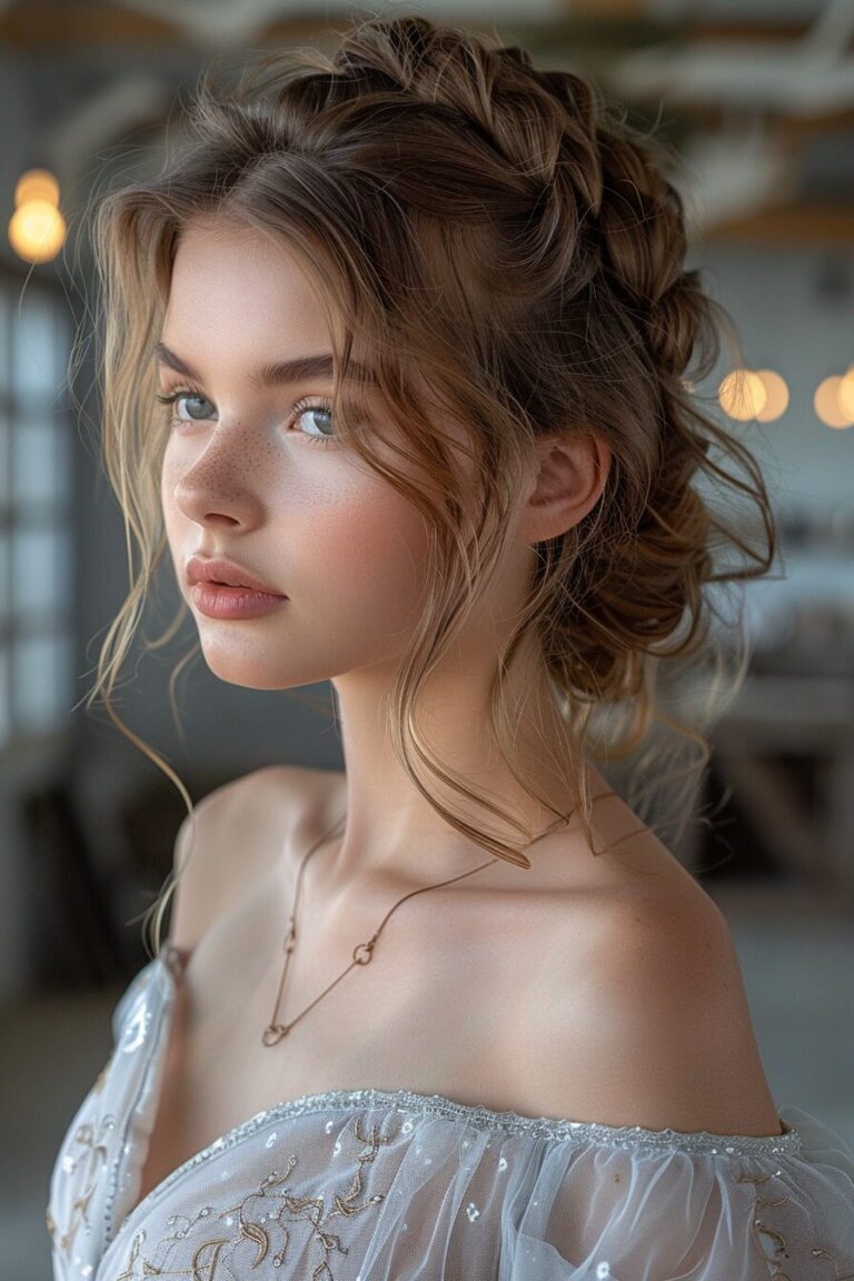 50 Trendy Updos for Medium-Length Hair In 2025 - Latest & Trendy Nail ...