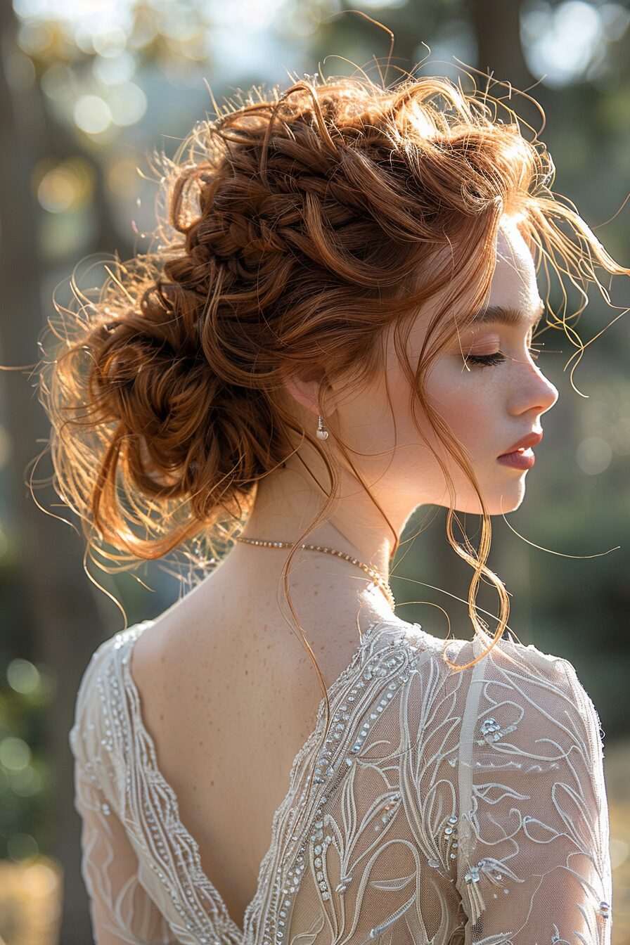 50 Trendy Updos for Medium-Length Hair In 2025 - Latest & Trendy Nail ...