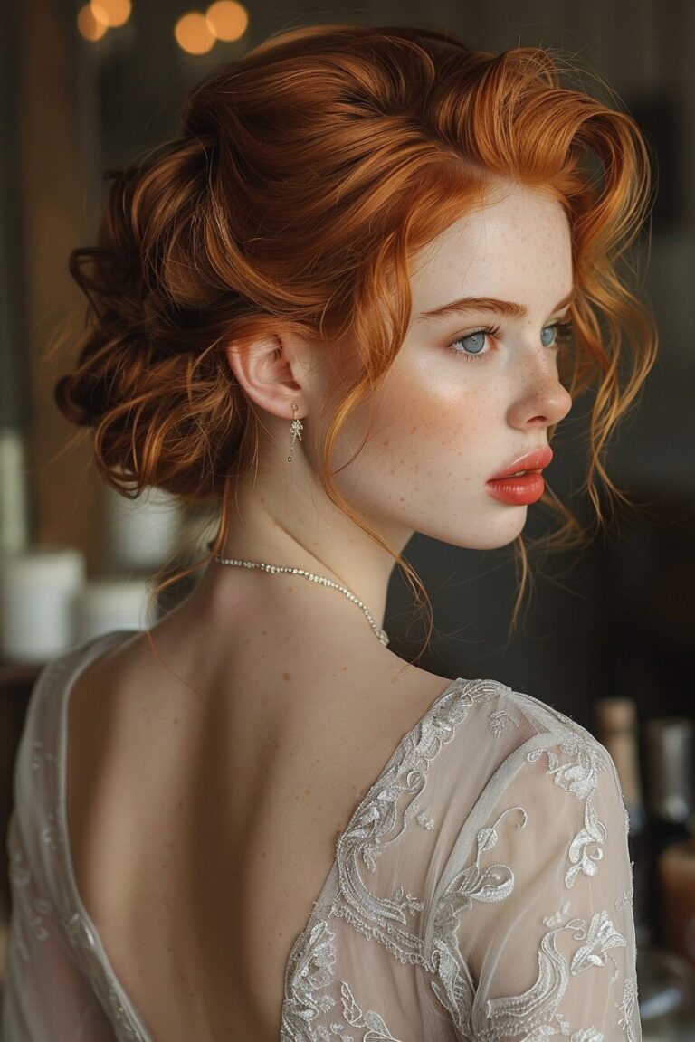 50 Trendy Updos for Medium-Length Hair In 2025 - Latest & Trendy Nail ...