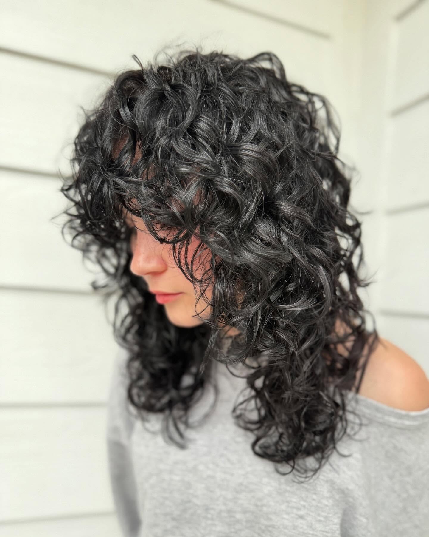 Layers for Curly Hair - Latest & Trendy Nail Designs