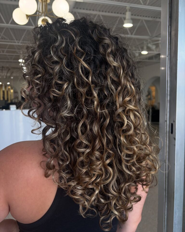 15 Ideal Hair Colors for Curly Hair - Latest & Trendy Nail Designs