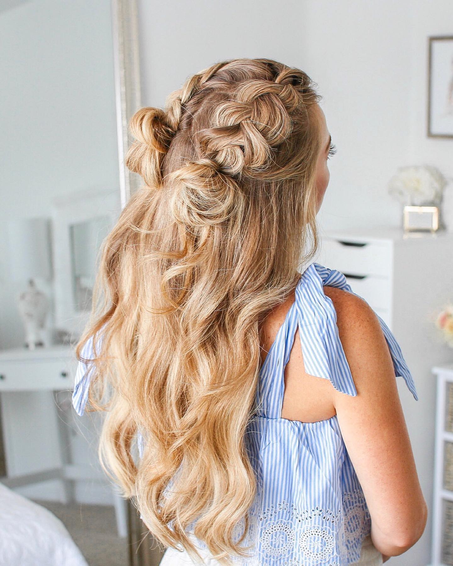 15 Effortless Half-Braided Hairstyles for Your Daily Routine - Latest ...